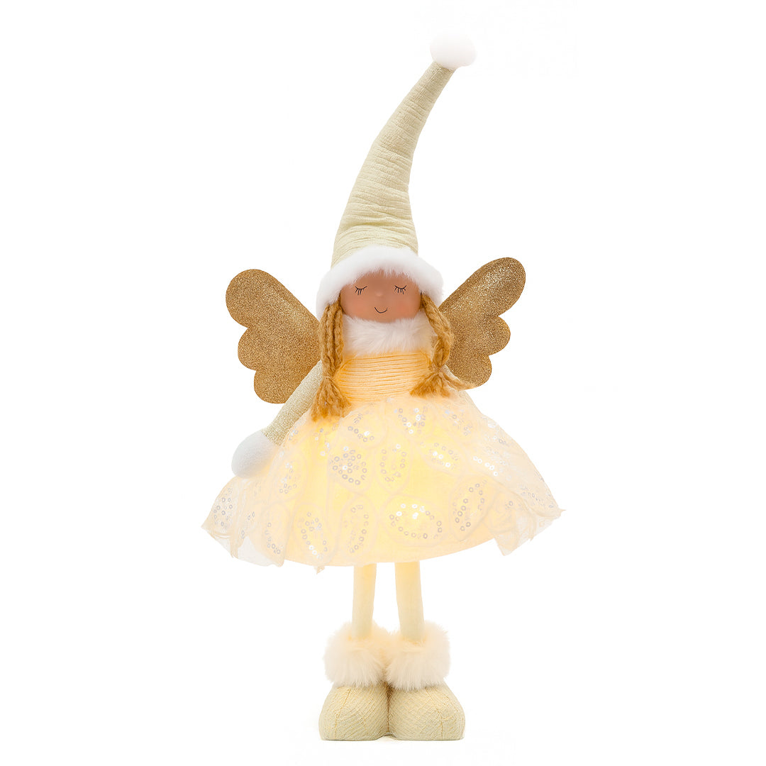 Hada Navideña con luz LED – Alana Hogar