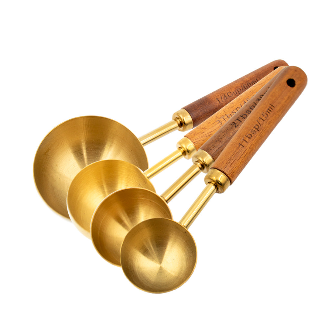 Cuchara dosificadora dorada – Alana Hogar