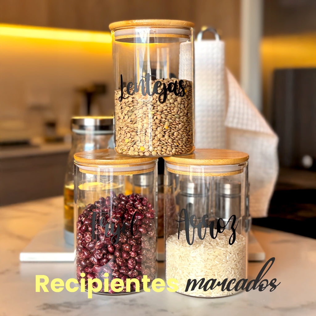 Kit Recipientes X 3 PZS Arroz, Frijoles y Lentejas - ENVIO GRATIS ...